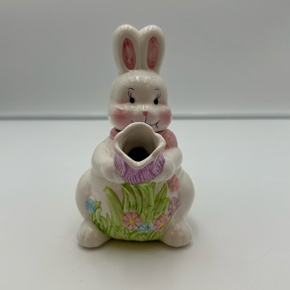 Source Unknown | Holiday | Easter Bunny Rabbit Purple Tulip Spring ...